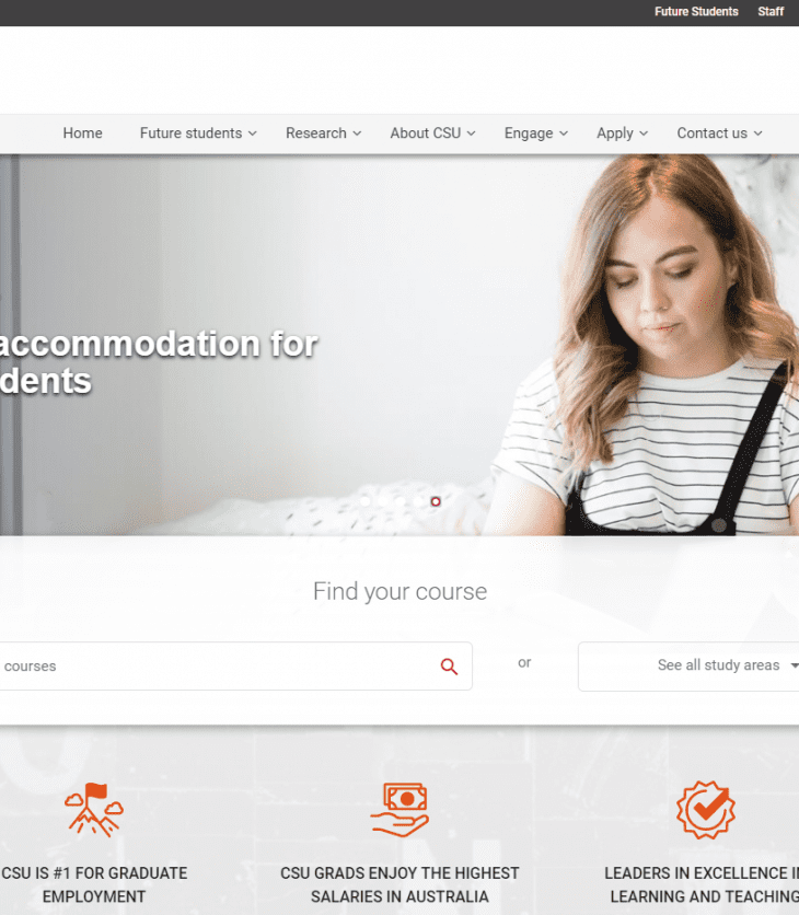 Tell us your thoughts on the new CSU homepage! – Charlie
