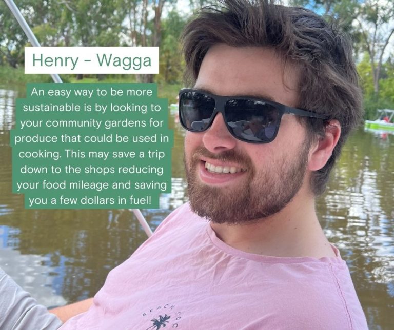 Meet Wagga Sustainability Adviser Henry Gibson – Charlie | Your Student ...